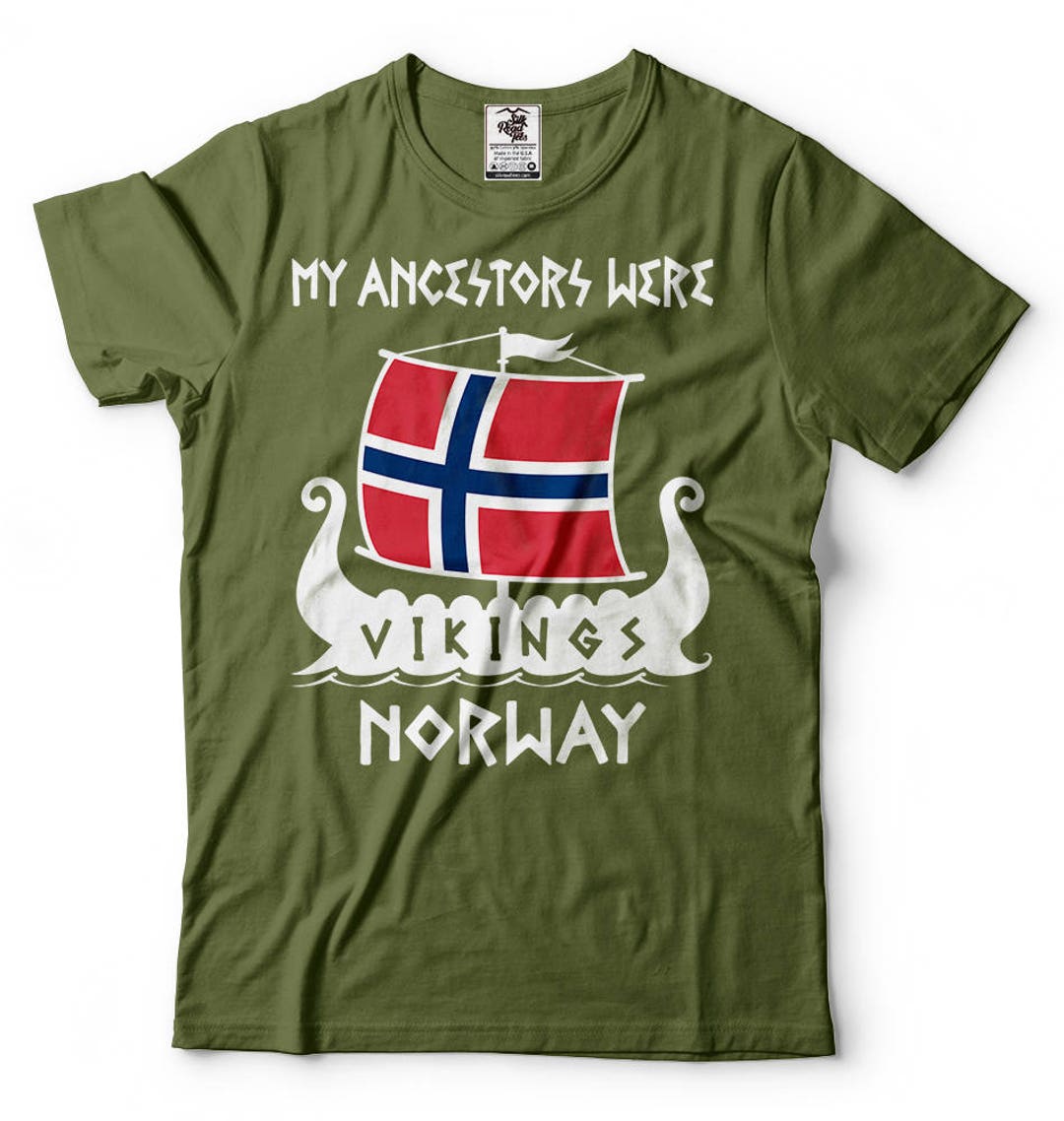 Norway Viking Heritage T-shirt: Ancestry Pride - Etsy