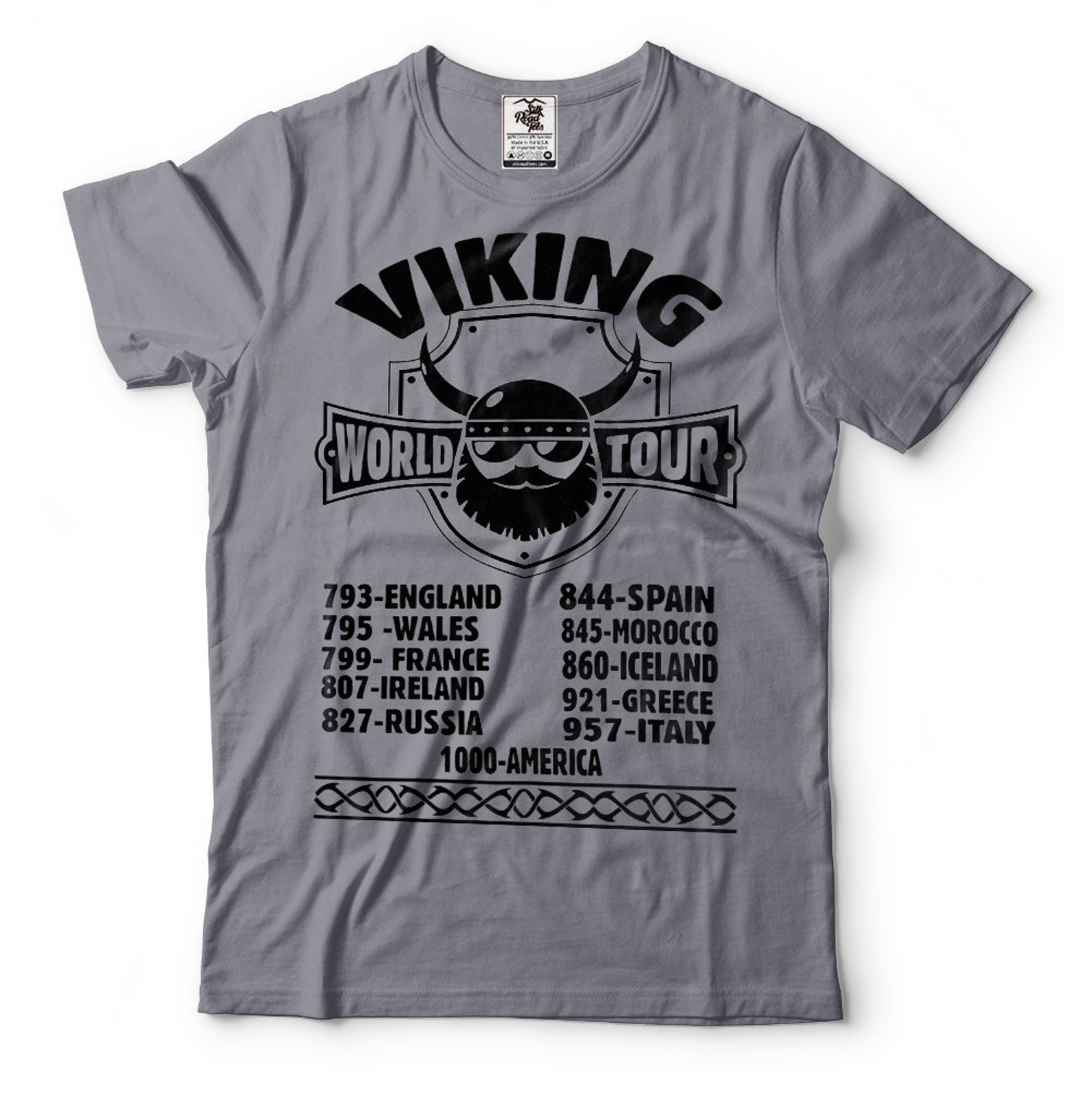 Viking T-shirt Tee Shirt Vikings Scandinavia Tee Shirt | Etsy