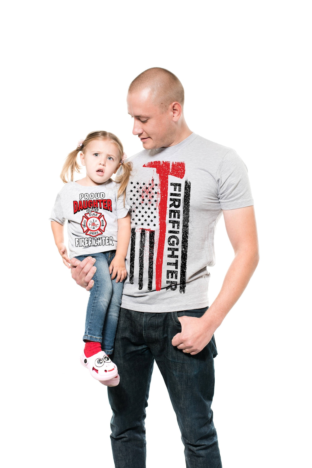 Firefighter T-shirt Proud Daughter of A Firefighter Father and Daughter ...