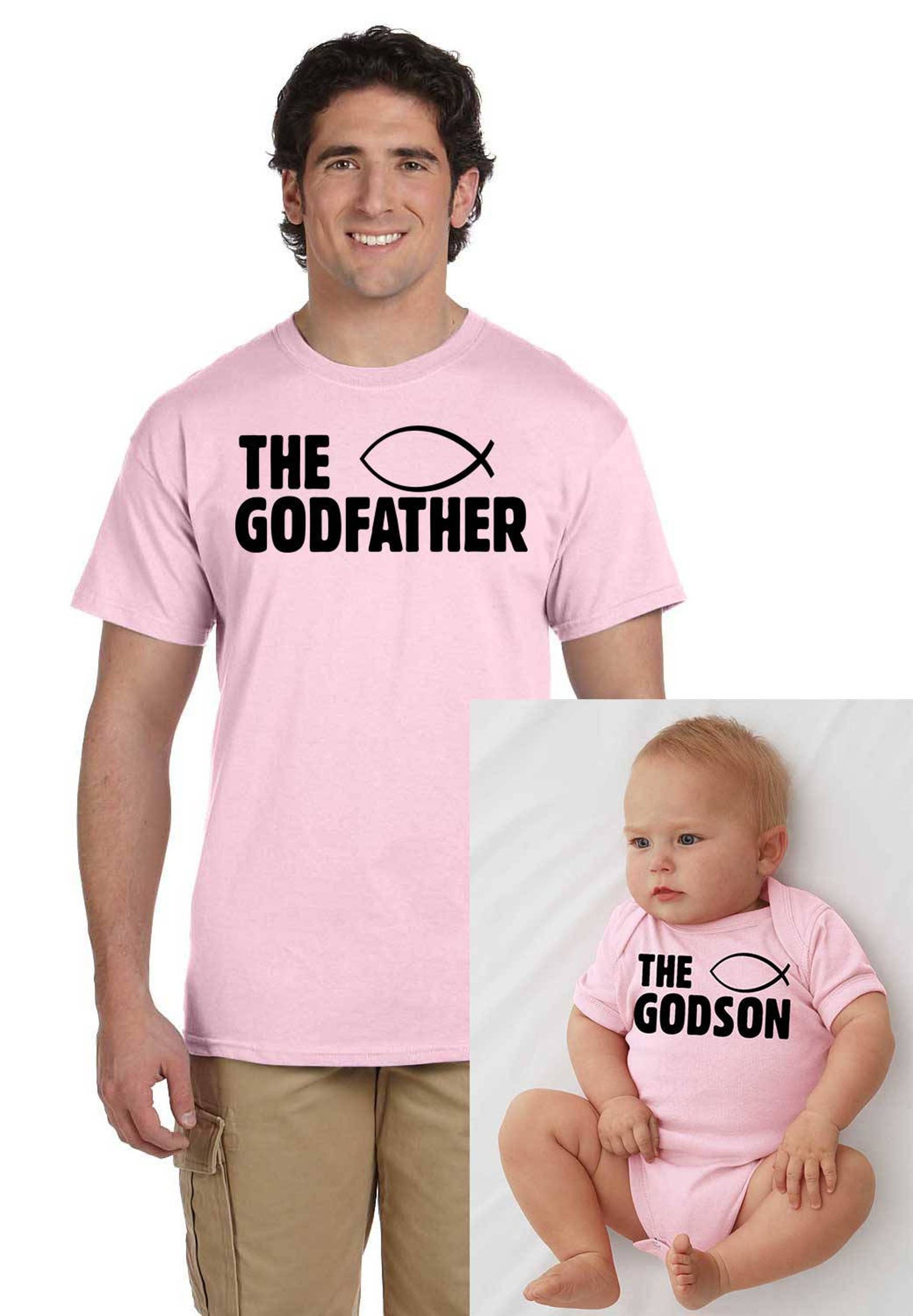The Godfather and the Godson T-shirt Baptism Ceremony | Etsy