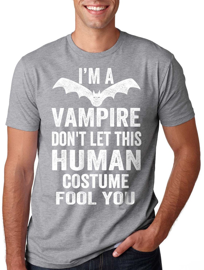 Vampire T-shirt Halloween Costume T-shirt Halloween Gift | Etsy
