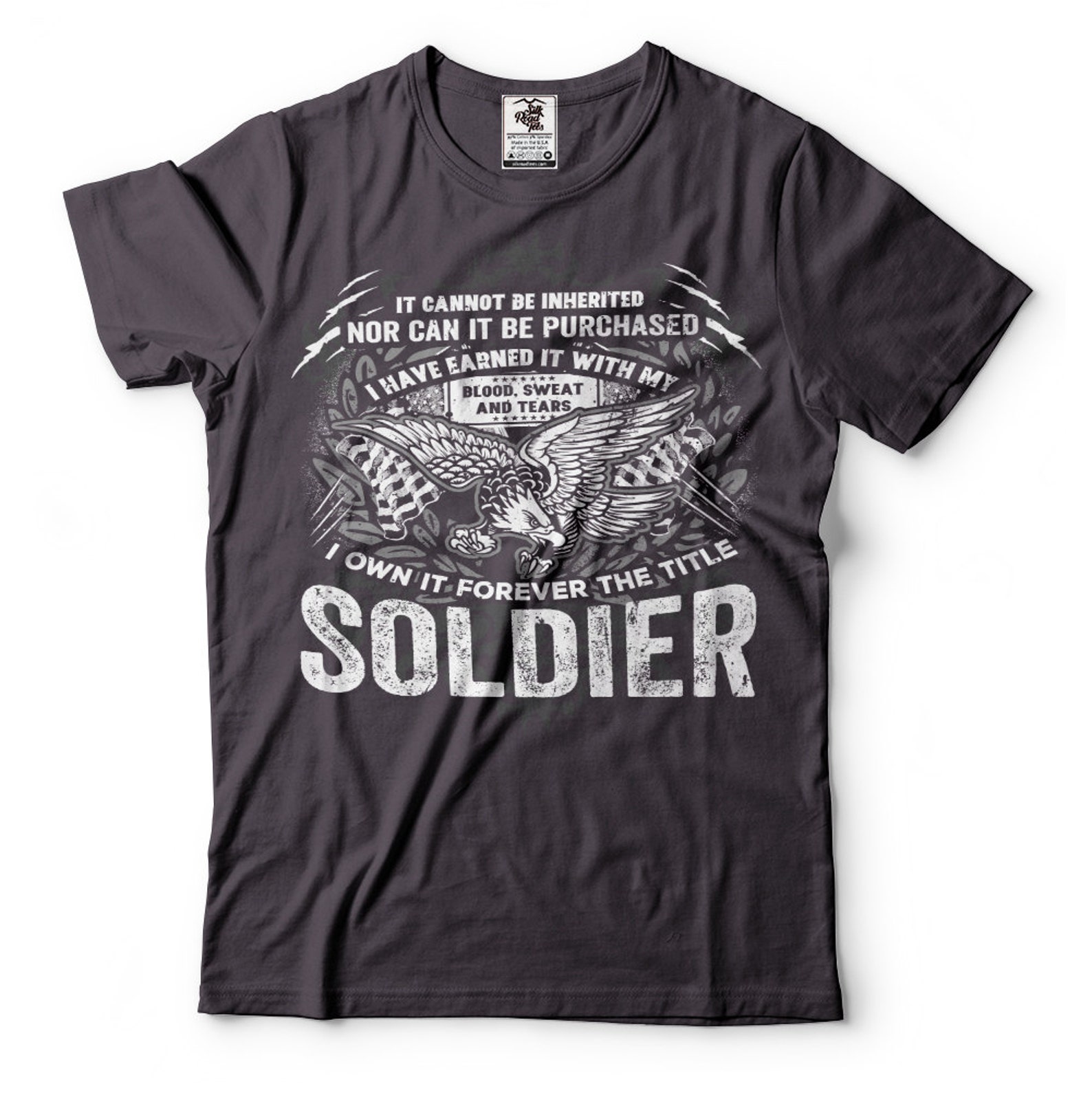 Soldier T-shirt Gift for Soldier US Soldier Tee Shirt | Etsy