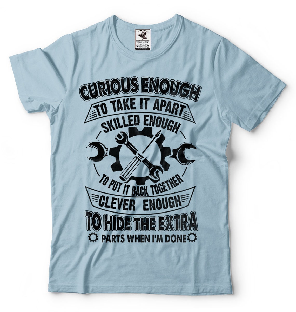 Mechanic T-shirt Funny technician Best Birthday Gift Mens | Etsy