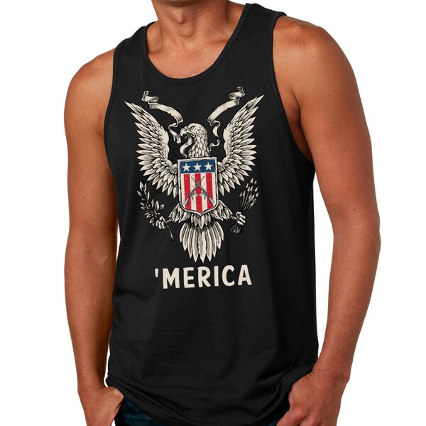 Merica Tank - Etsy