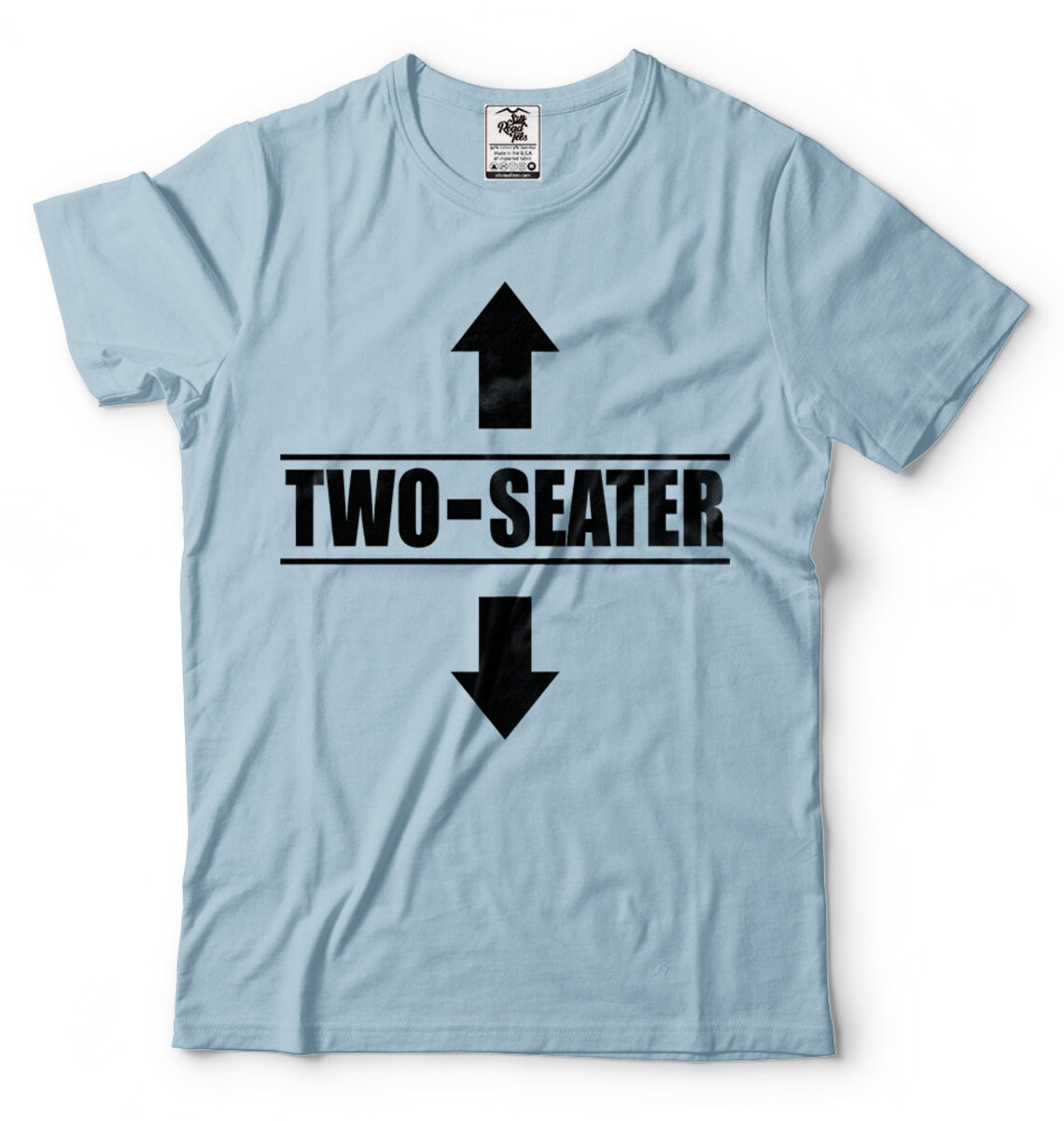 Two Seater Funny Shirt Mens Funny Shirt Two-seater Humor Tee - Etsy