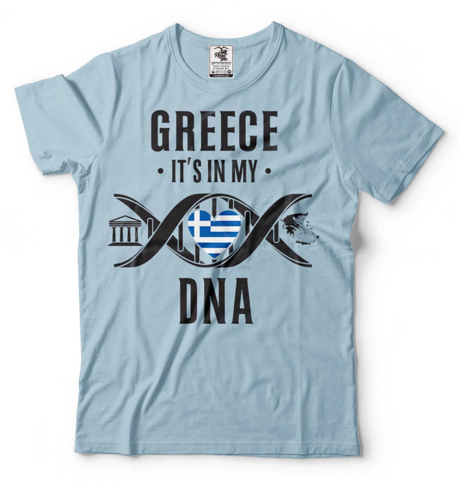 Greece T-shirt Greek Heritage T-shirt Greece Independence Day - Etsy
