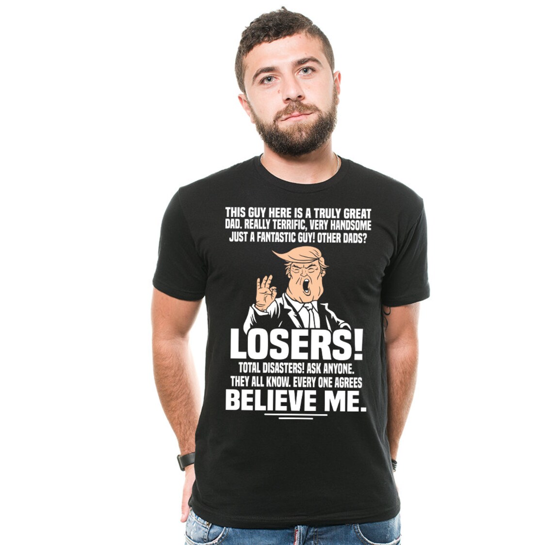 Fantastic Dad Father's Day Gift Shirt Donald Trump Funny - Etsy