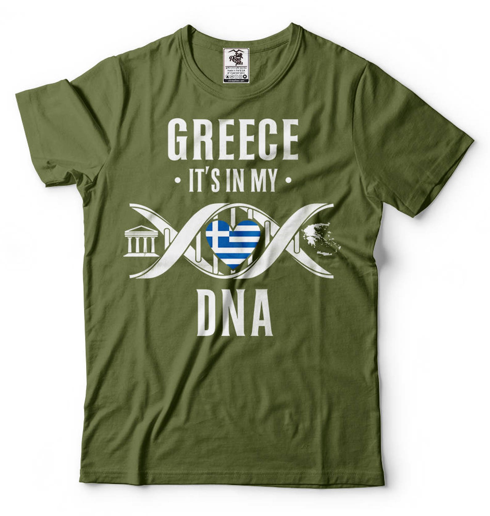 Greece T-shirt Greek Heritage T-shirt Greece Independence Day - Etsy