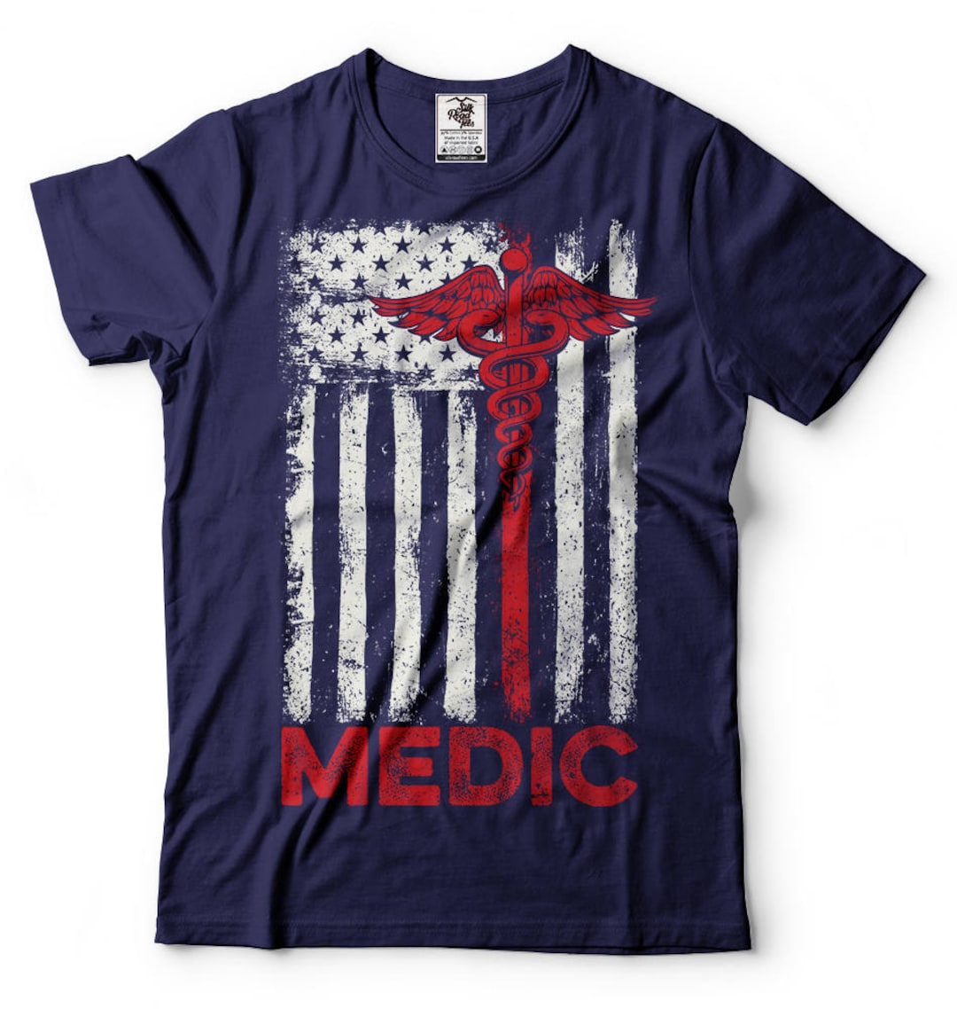 US Medic T-shirt American Medical Worker Tee Shirt - Etsy