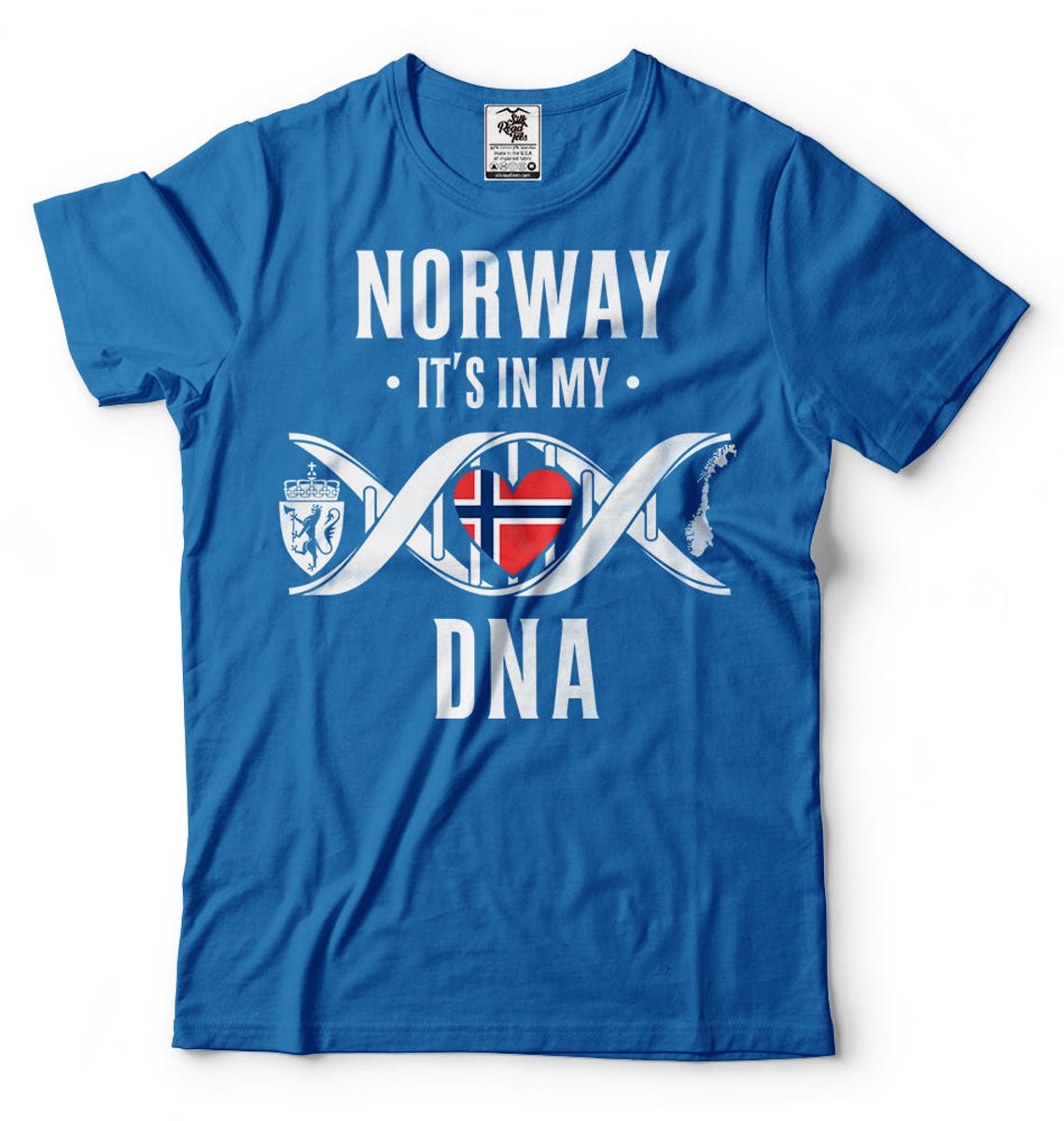Norway T-shirt Heritage Culture Tee Shirt Norwegian T-shirt - Etsy