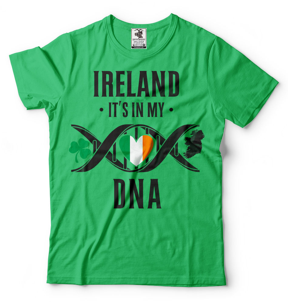 Ireland T-shirt Irish Heritage Tee Shirt St. Patrick's Day - Etsy Ireland