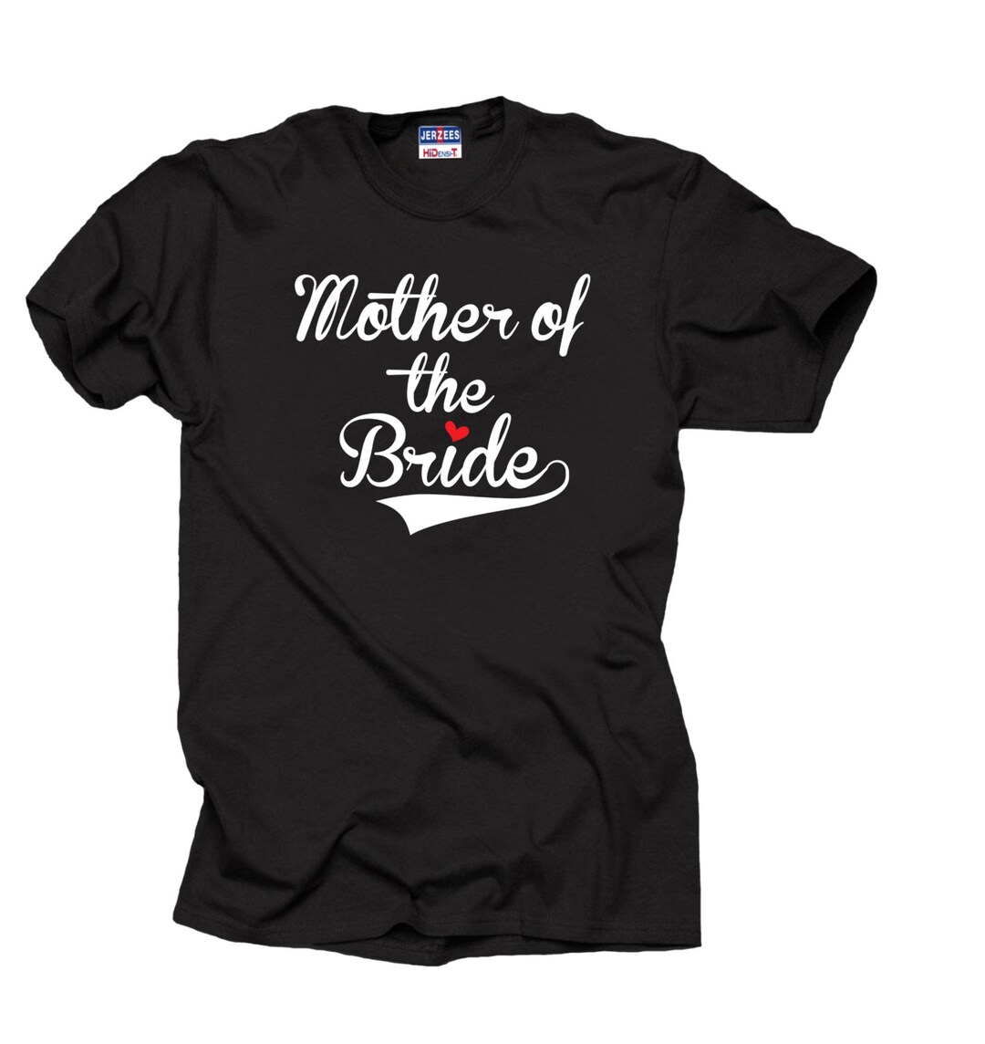 Mother of the Bride Wedding T-shirt Gift for Mom Wedding Party T-shirt ...