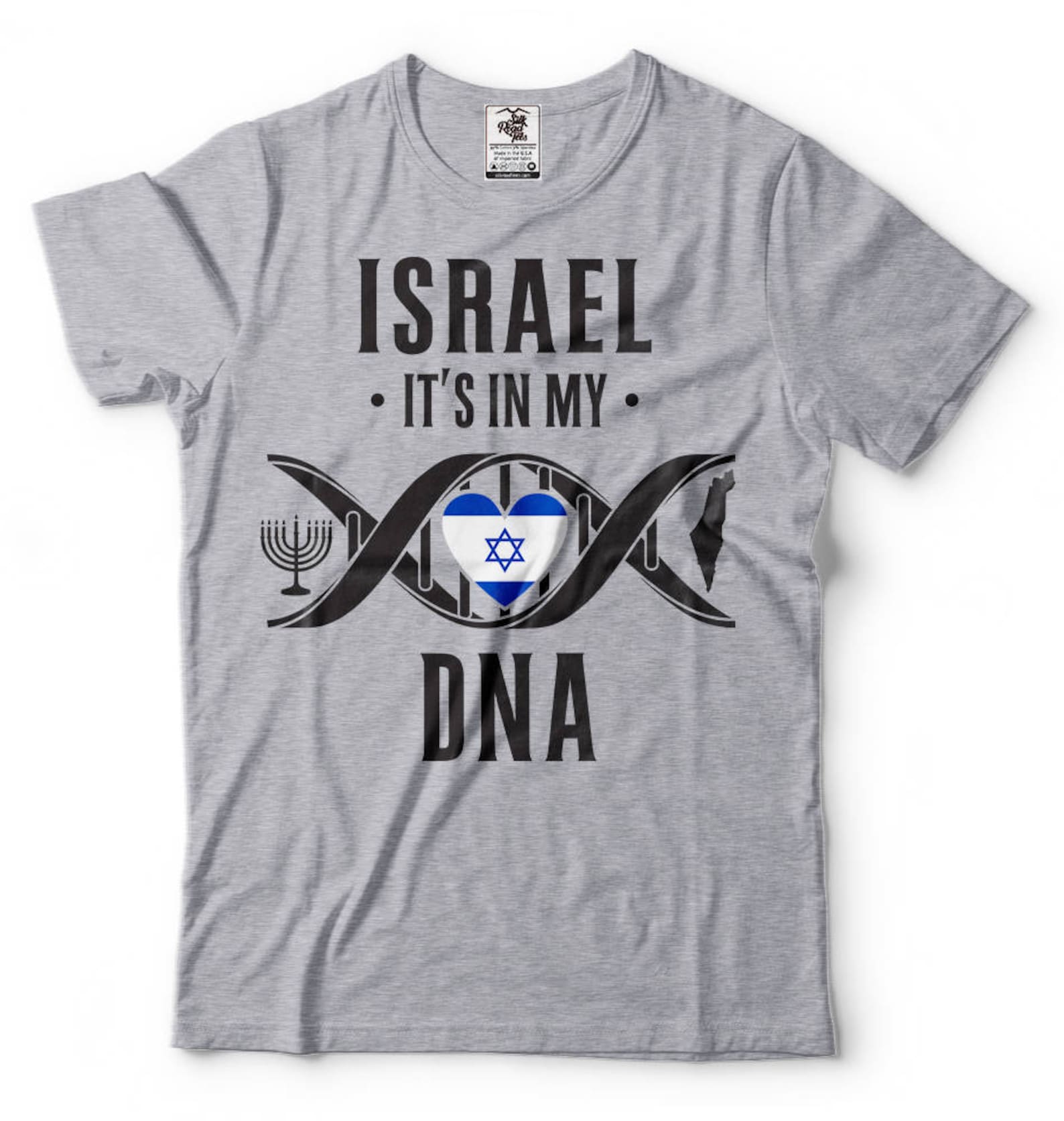 Israel T-shirt Israeli Heritage Nationality T-shirt Israel - Etsy