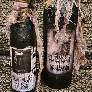 Scary Potion Bottles, Halloween, Creepy, Spooky, Paranormal ...