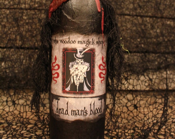 Halloween Potion Bottle, Dead Man's Blood, Halloween Decorations ...
