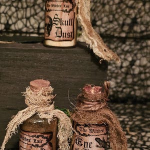 The Witches' Lair Apothecary Chest, Halloween Home Decor, Halloween ...