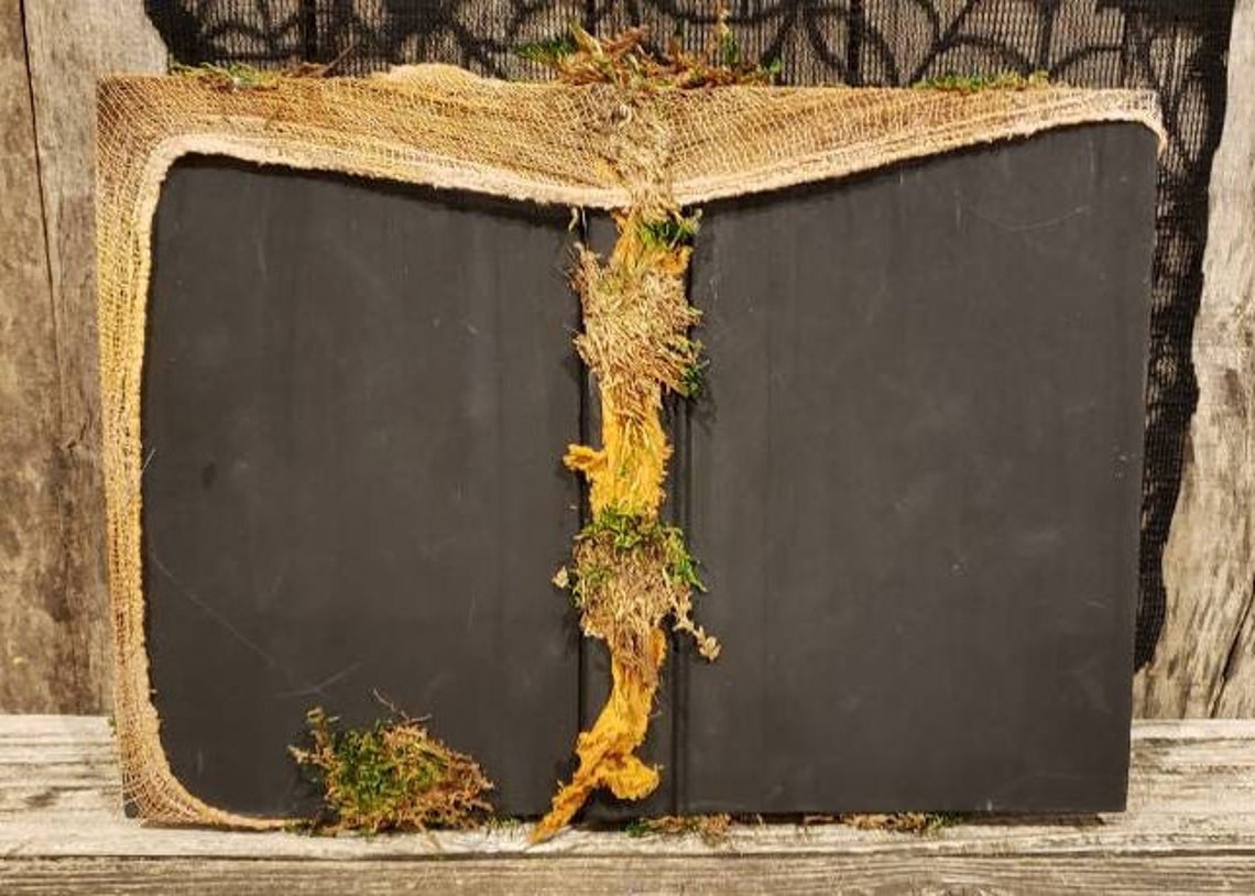 Halloween Spell Book the Raven Halloween Decor Halloween - Etsy