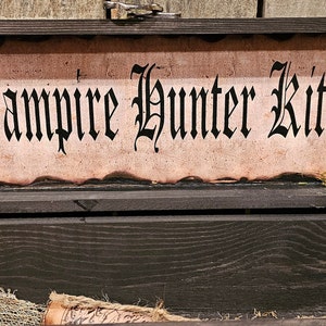 Vampire Hunter Potion Kit: Handmade Halloween Decor - Etsy