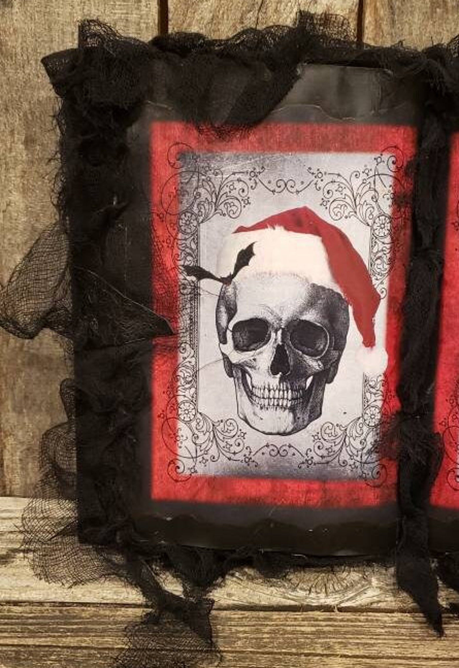 Merry Creepmas Creepy Christmas Decor Spooky Christmas - Etsy