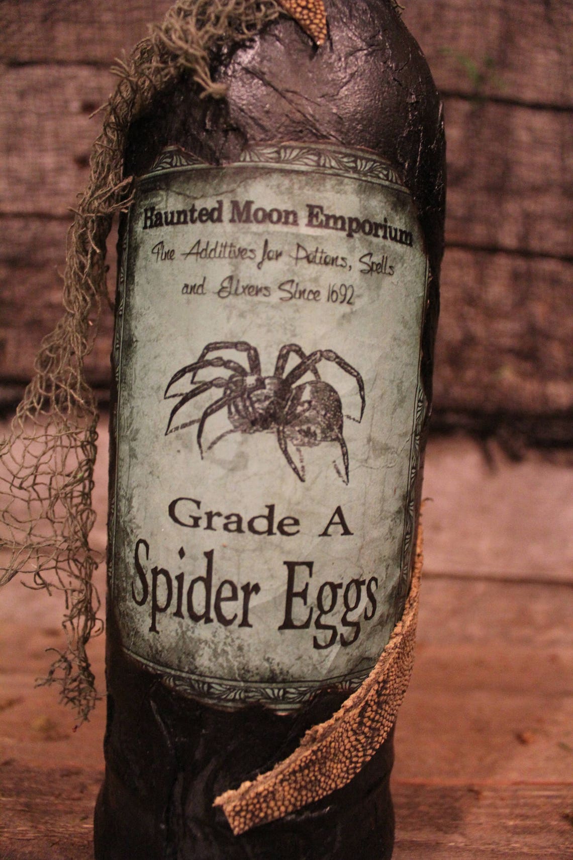 Sale Halloween Potion Bottle grade A Spider - Etsy
