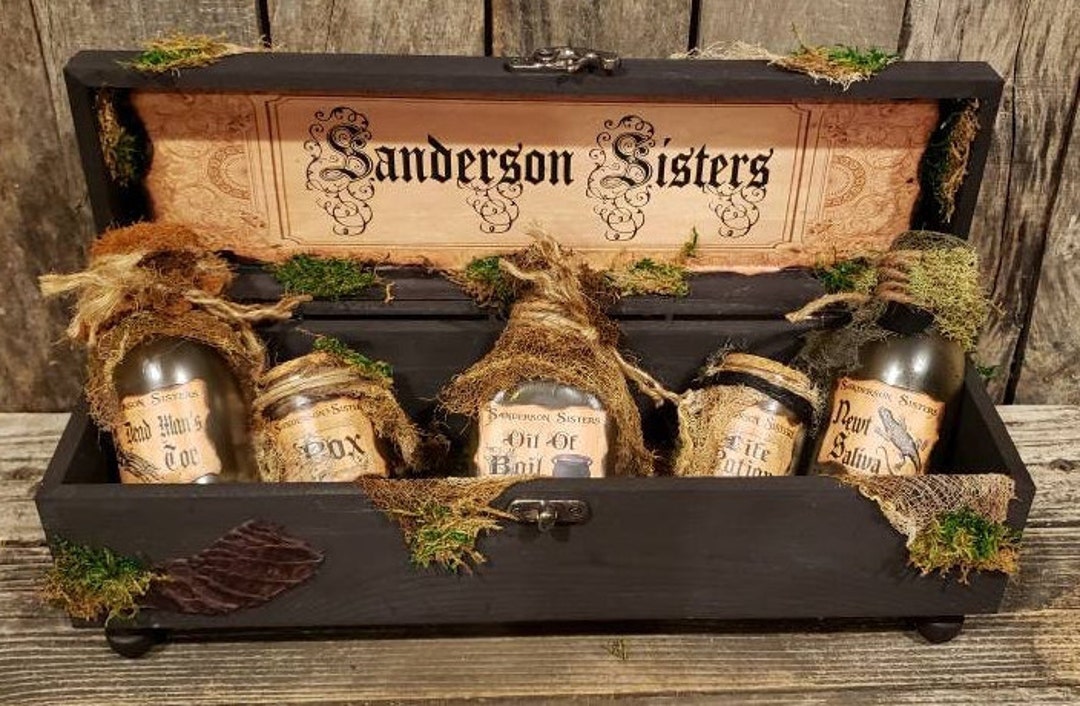 Hocus Pocus Inspired Witches' Traveling Kit, Hocus Pocus Decor ...