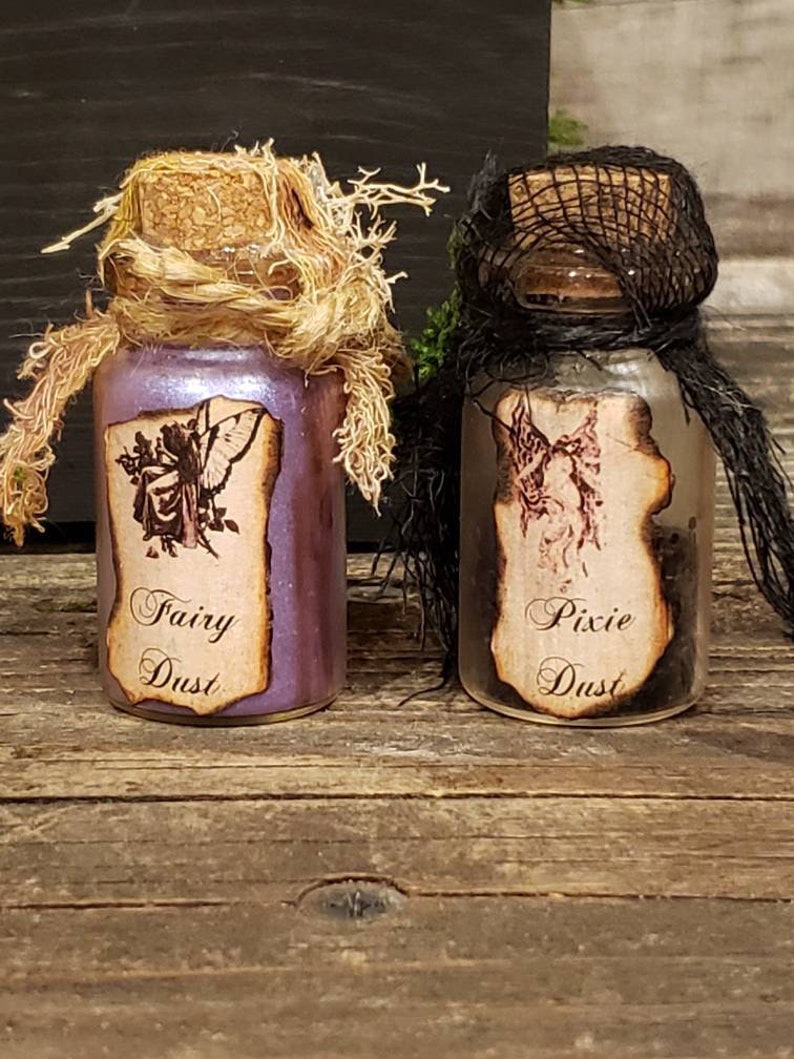 Mini Apothecary Set Enchanted Apothecary Potion Bottle Set - Etsy