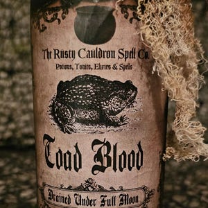 Spooky Potion Bottles, Halloween Home Decor, Halloween Decor, Creepy ...