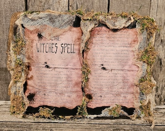 12 Printable Halloween Spells DIGITAL INSTANT DOWNLOAD - Etsy