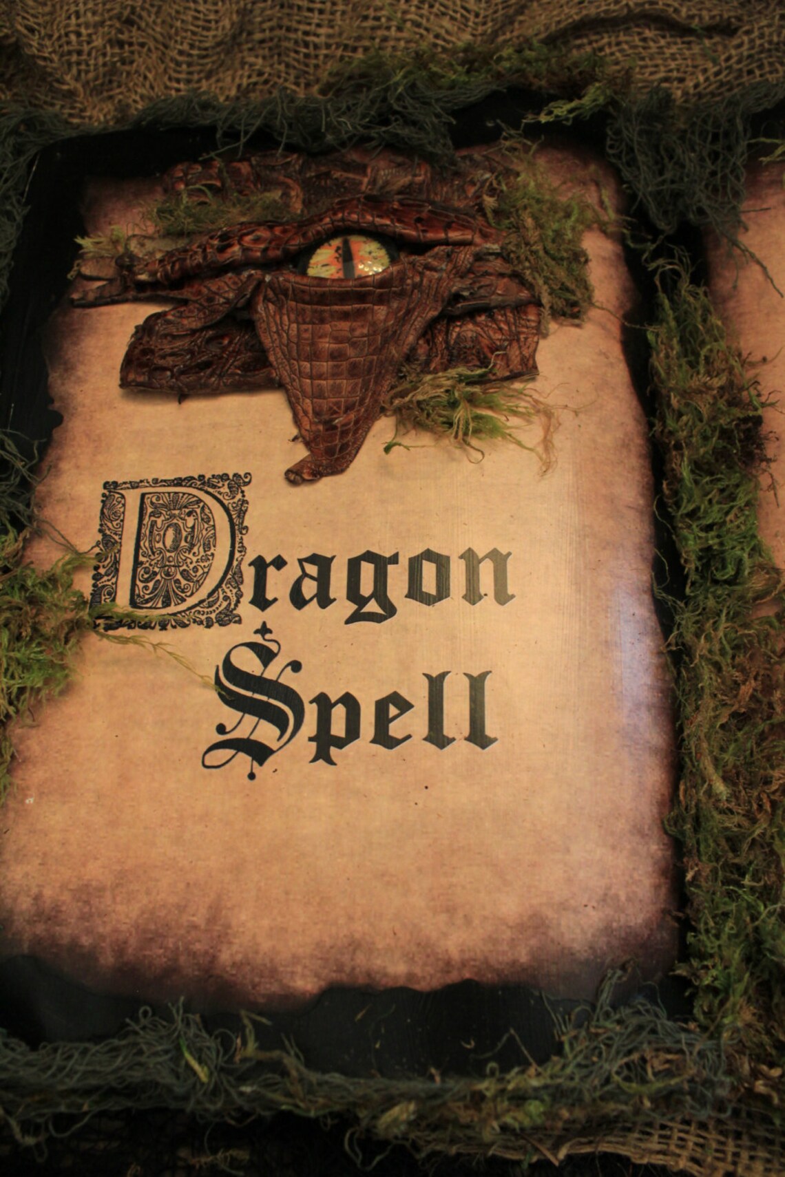 Halloween Spell Book Dragon Spell Halloween | Etsy