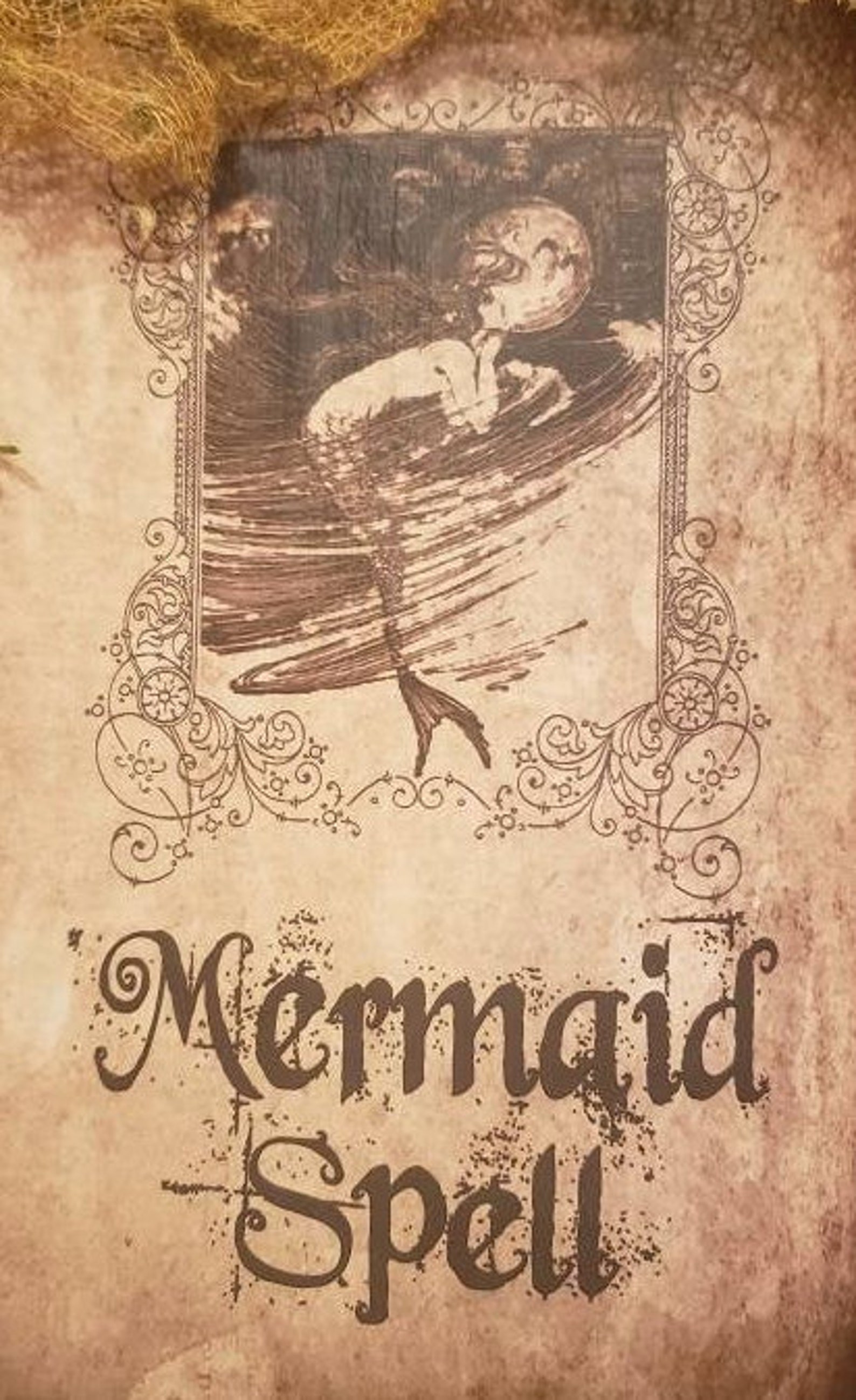 Halloween Spell Book Mermaid Spell Halloween | Etsy