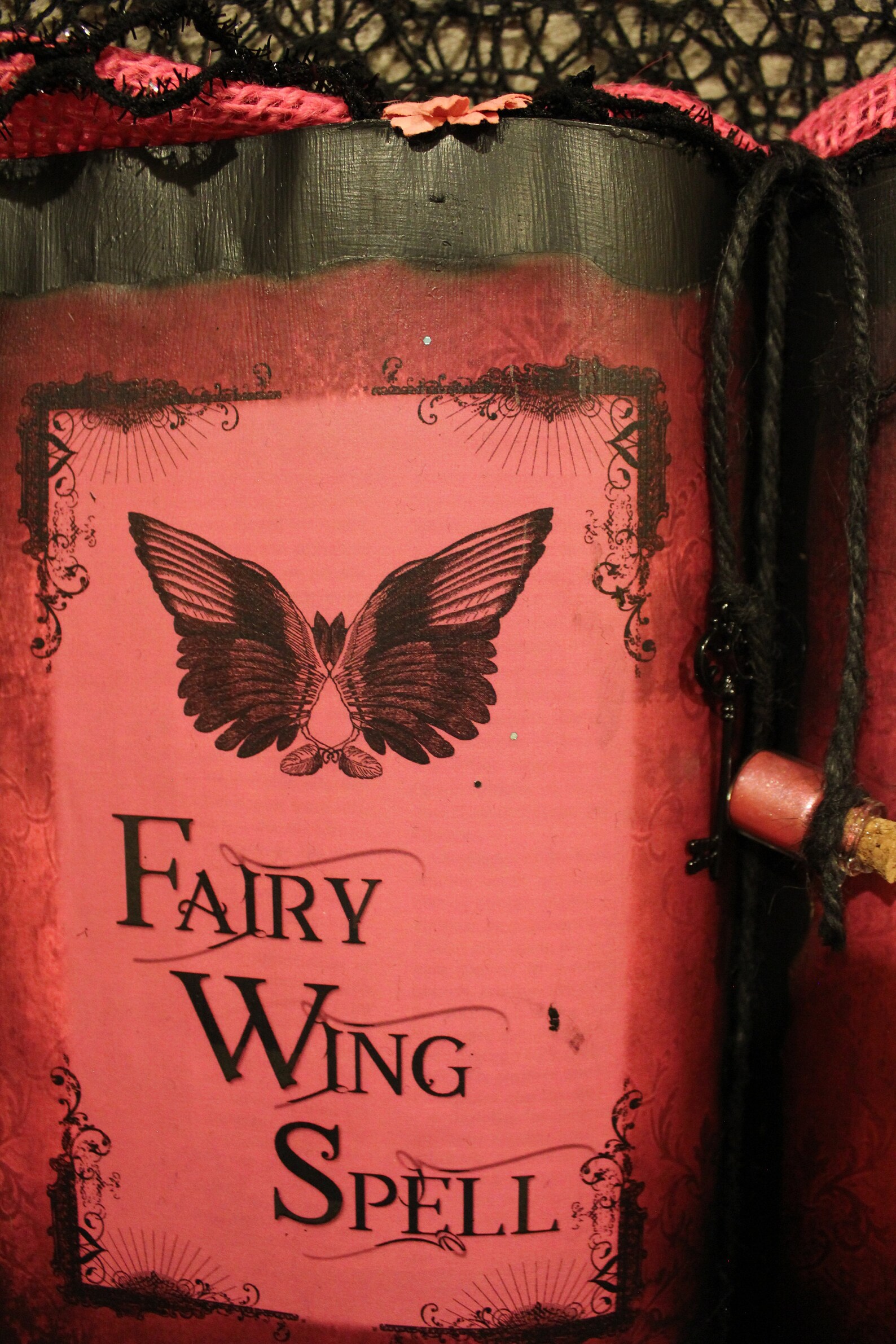 Fairy Wing Spell Book Halloween decor Fairy decor - Etsy Italia