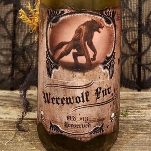 Halloween Potion Bottle Werewolf Fur Halloween Decorations - Etsy