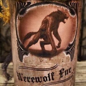 Halloween Potion Bottle Werewolf Fur Halloween Decorations - Etsy