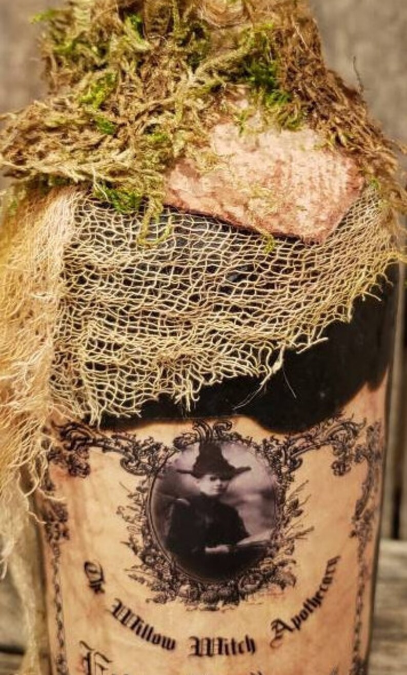 Potion Bottle Set Halloween Decor Halloween Decorations - Etsy