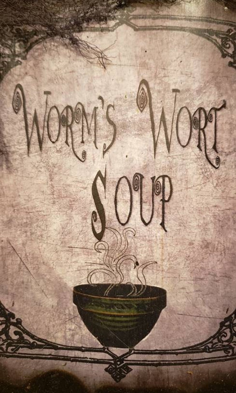 Nightmare Before Christmas Inspired Worm's Wort Soup Spell - Etsy