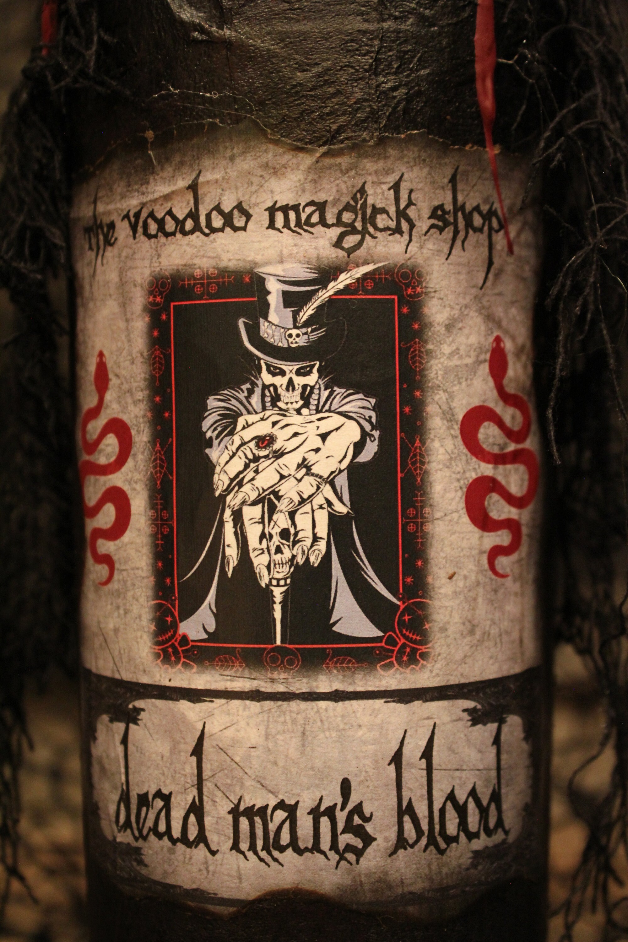 Halloween Potion Bottle Dead Man's Blood Halloween | Etsy