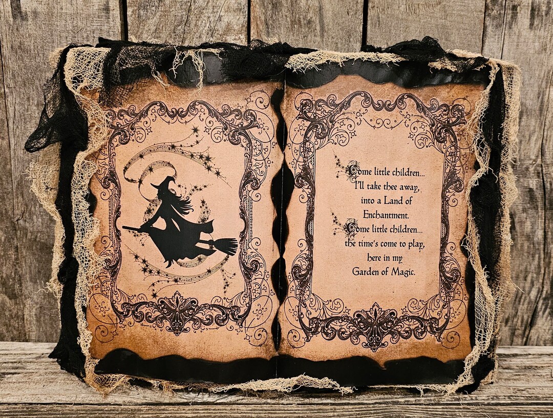 Sarah's Song, Hocus Pocus Inspired Spell Book, Sarah's Theme, Hocus ...
