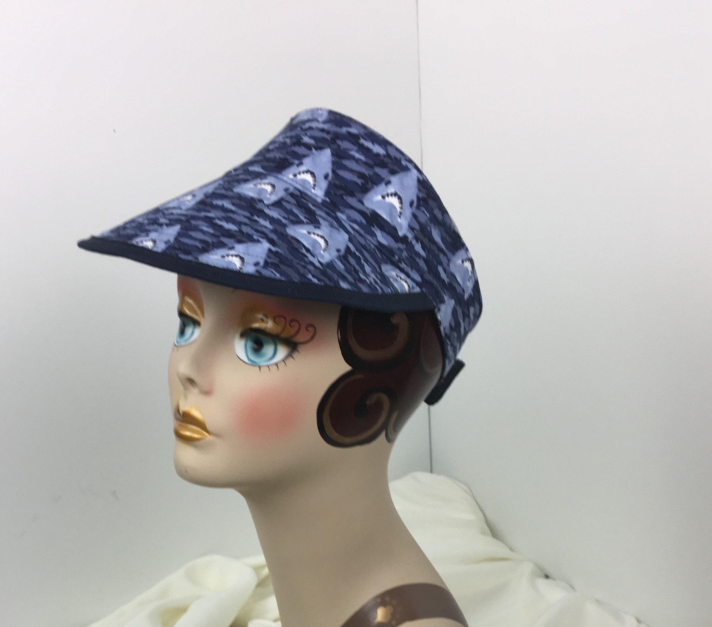 Handmade Cotton Sun Visor, Hat Sun, Golf Hat