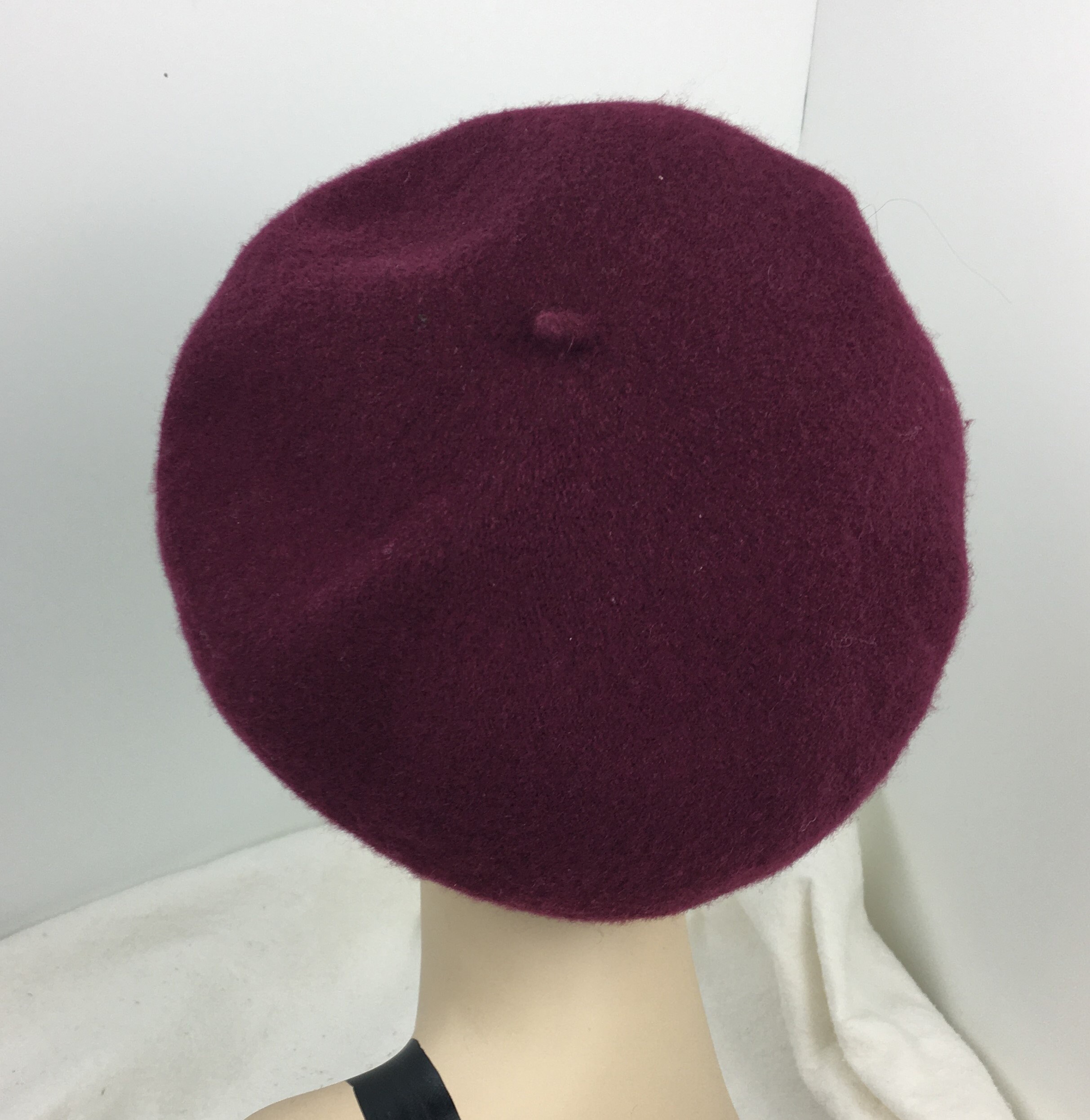 French Beret Wool Oversize Extra Large 1930's 1940's Look Garbo ...