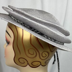 Handmade Travel Hat, Folding Hat, Parasisal Straw, Silver Gray, Fits ...