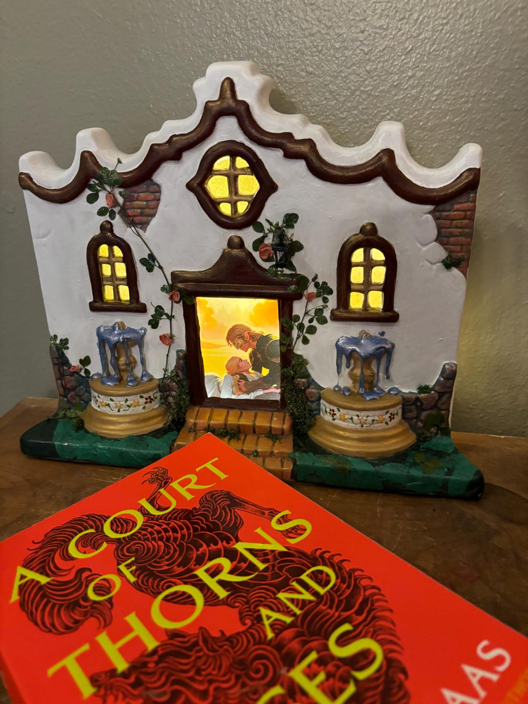 ACOTAR, Tamlin's Estate Light-up Shelfie, Bookshelf Decor, Custom, Hand ...