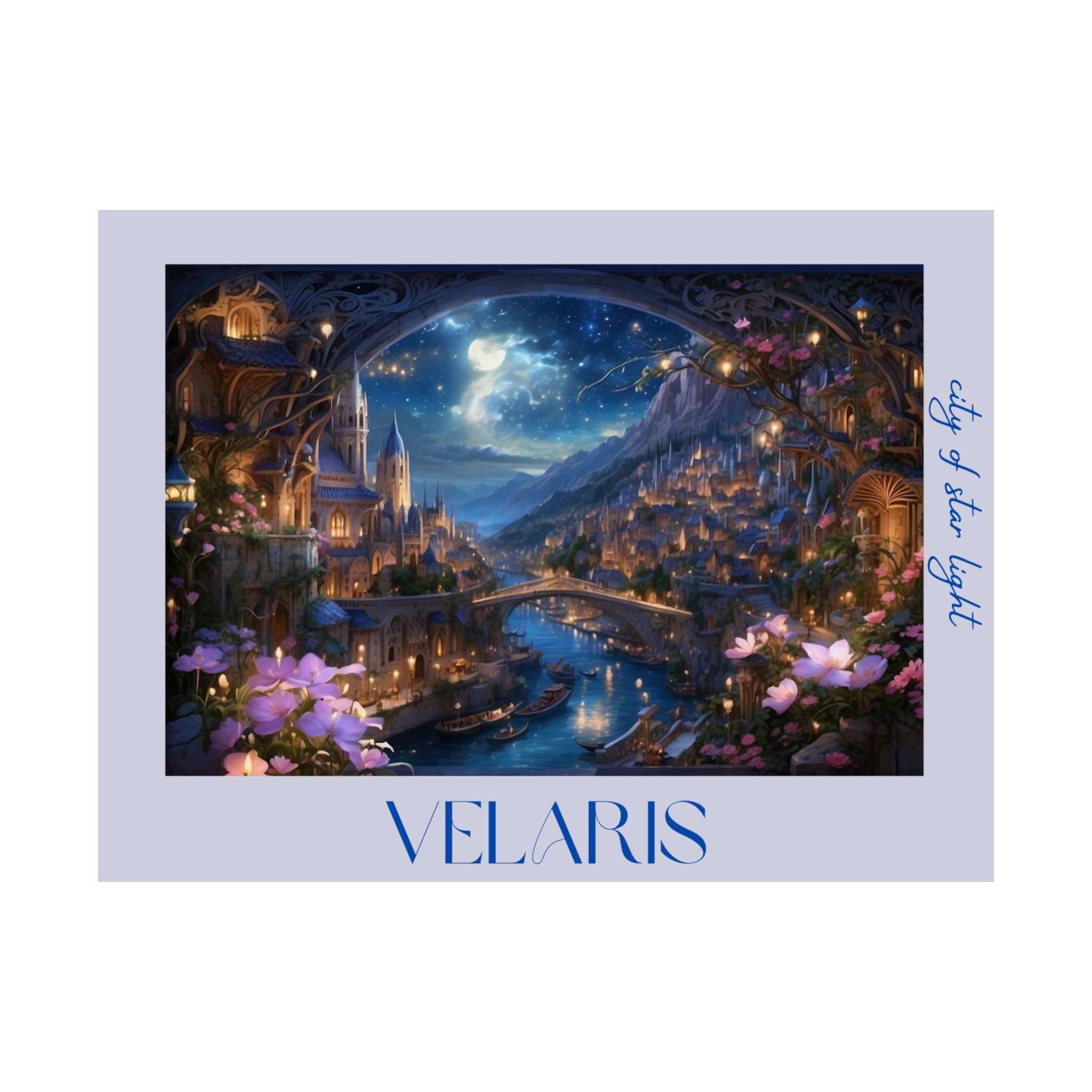 Velaris Print | ACOTAR Print | UNFRAMED or FRAMED | A Court of Thorns ...
