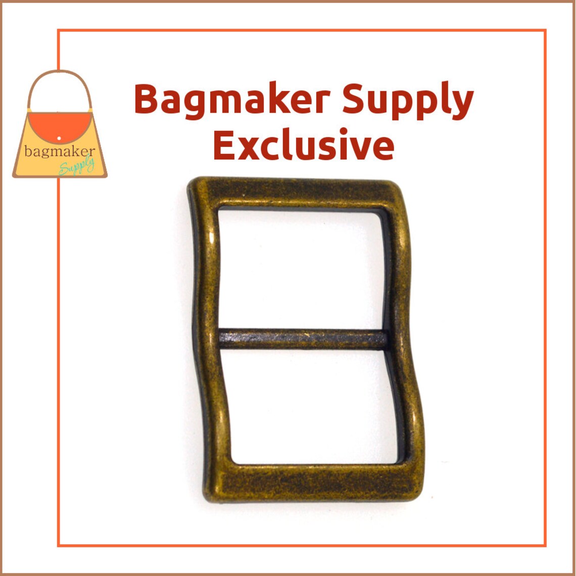 1 Inch Large Mouth Curved Slide Buckle for Thick Straps - Etsy