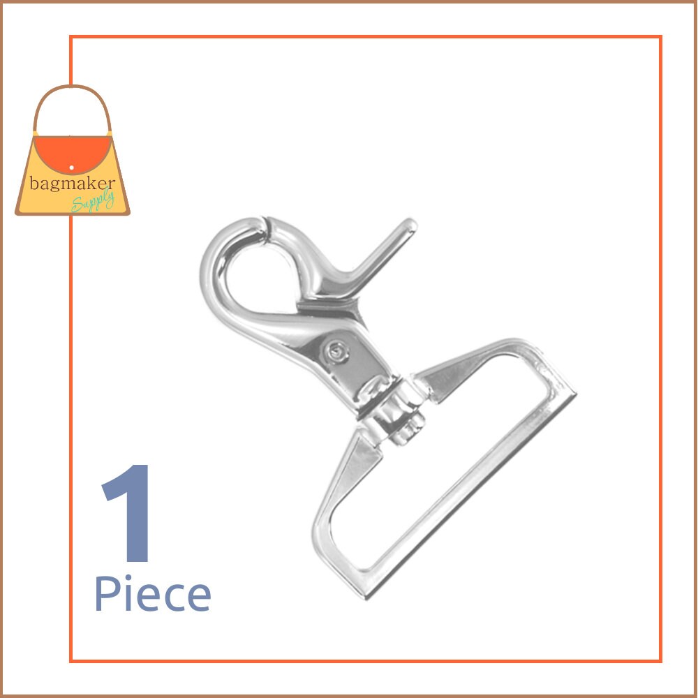 1-1/2 Inch Swivel Trigger Snap Hook Nickel Finish 1 Piece | Etsy