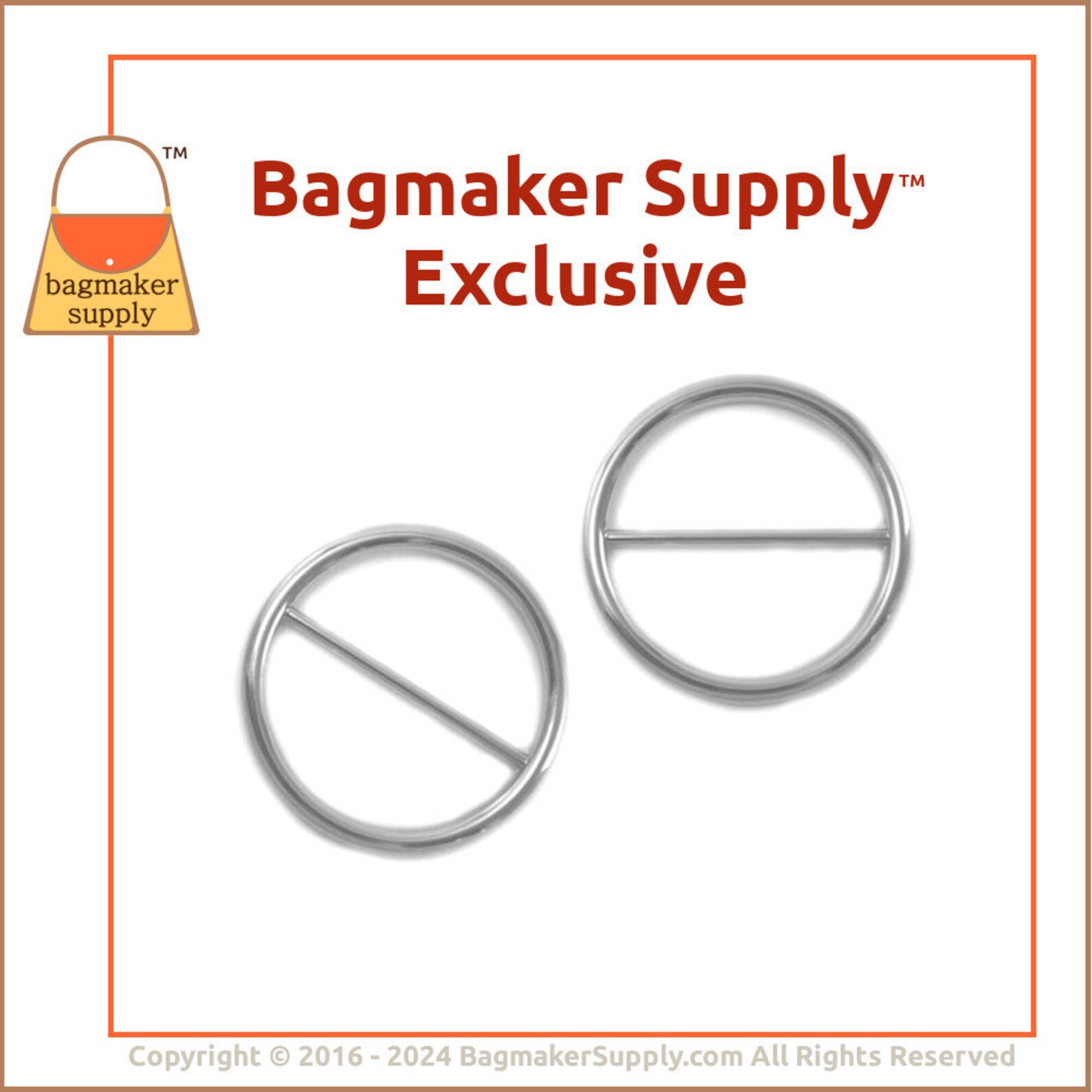1-1/2 Inch Round Slide, Nickel Finish, 2 Pack, 38 Mm 1.5 Inch Circle ...