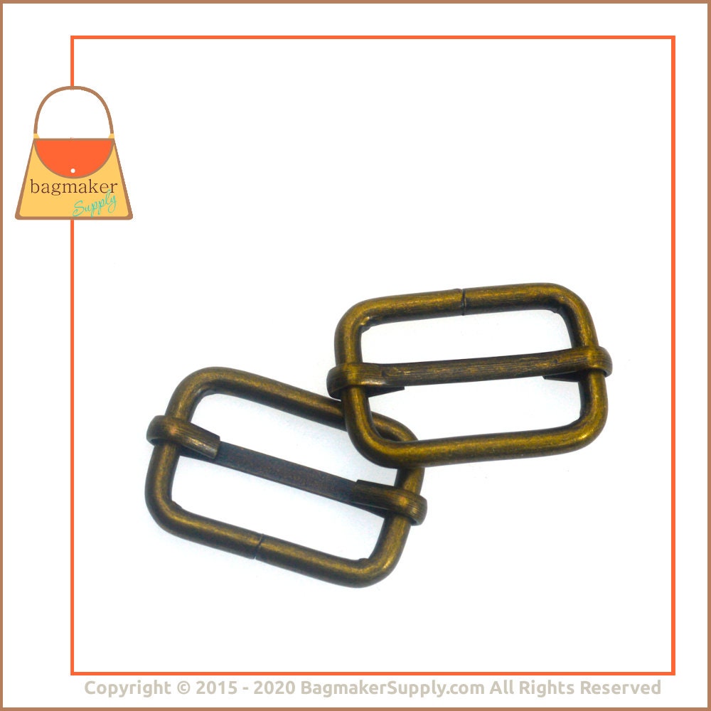 1 Inch Moving Bar Slide Antique Brass Finish 6 Pieces 25 mm | Etsy