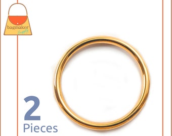 2 Inch Cast O Ring Light Antique Brass / Antique Gold Finish | Etsy