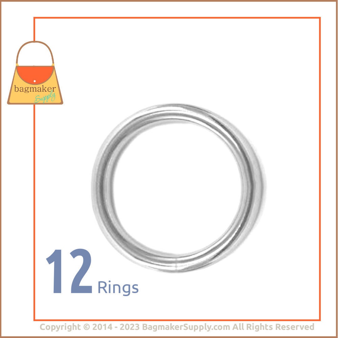 1 Inch O Ring Stainless Steel 12 Pieces 25 Mm O-ring 4 Mm - Etsy