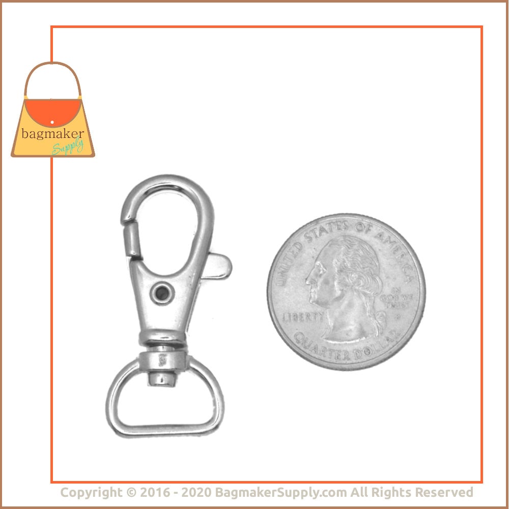 1/2 Inch Snap Hook Lobster Claw Trigger Style Swivel Clip | Etsy