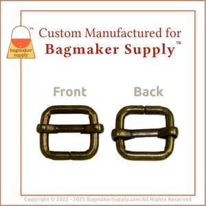 1/2 Inch Moving Bar Slide, Antique Brass Finish, 36 Pieces, 2.75 Mm ...